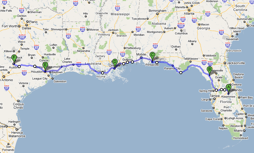 Travelogue: Orlando to Austin (SXSW) | Technomadia