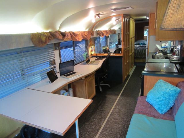 Bus Projects: Dual Desk & Air Filters | Technomadia