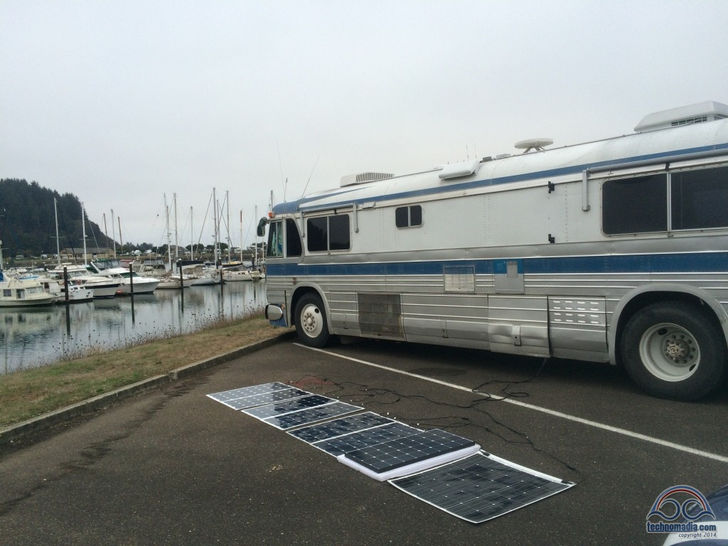 Zephyr is Solar Powered! – 800 Watt RV Bus Roof Solar Install | Technomadia