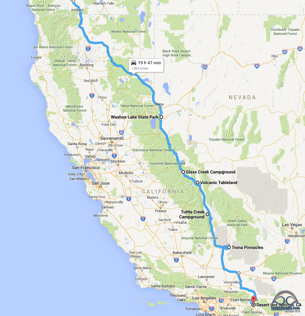 Wrapping up Highway 395 – Lone Pine and Trona Pinnacles | Technomadia