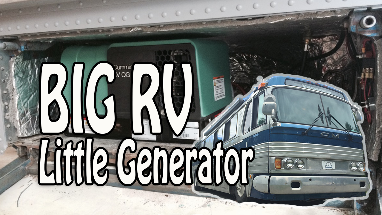big-rv-little-generator | Technomadia