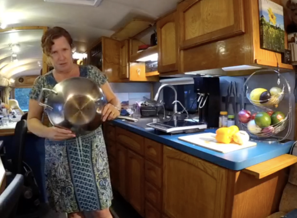 Step Into our RV Kitchen for a Tour while we Prep Dinner | Technomadia