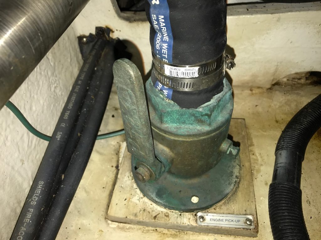 Main Engine Thru-Hull | Technomadia