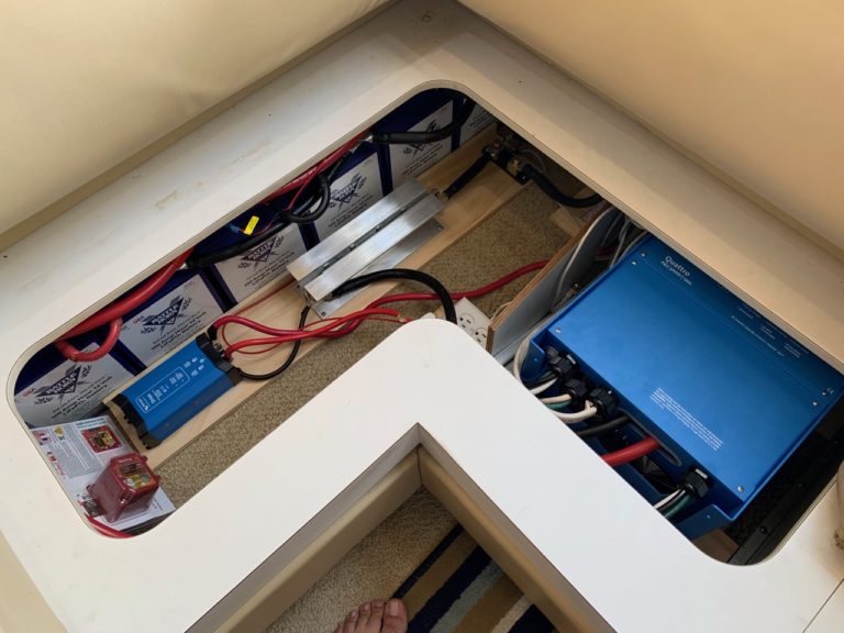Tour of our Boat’s Electrical System – Solar, Lithium & Inverters ...