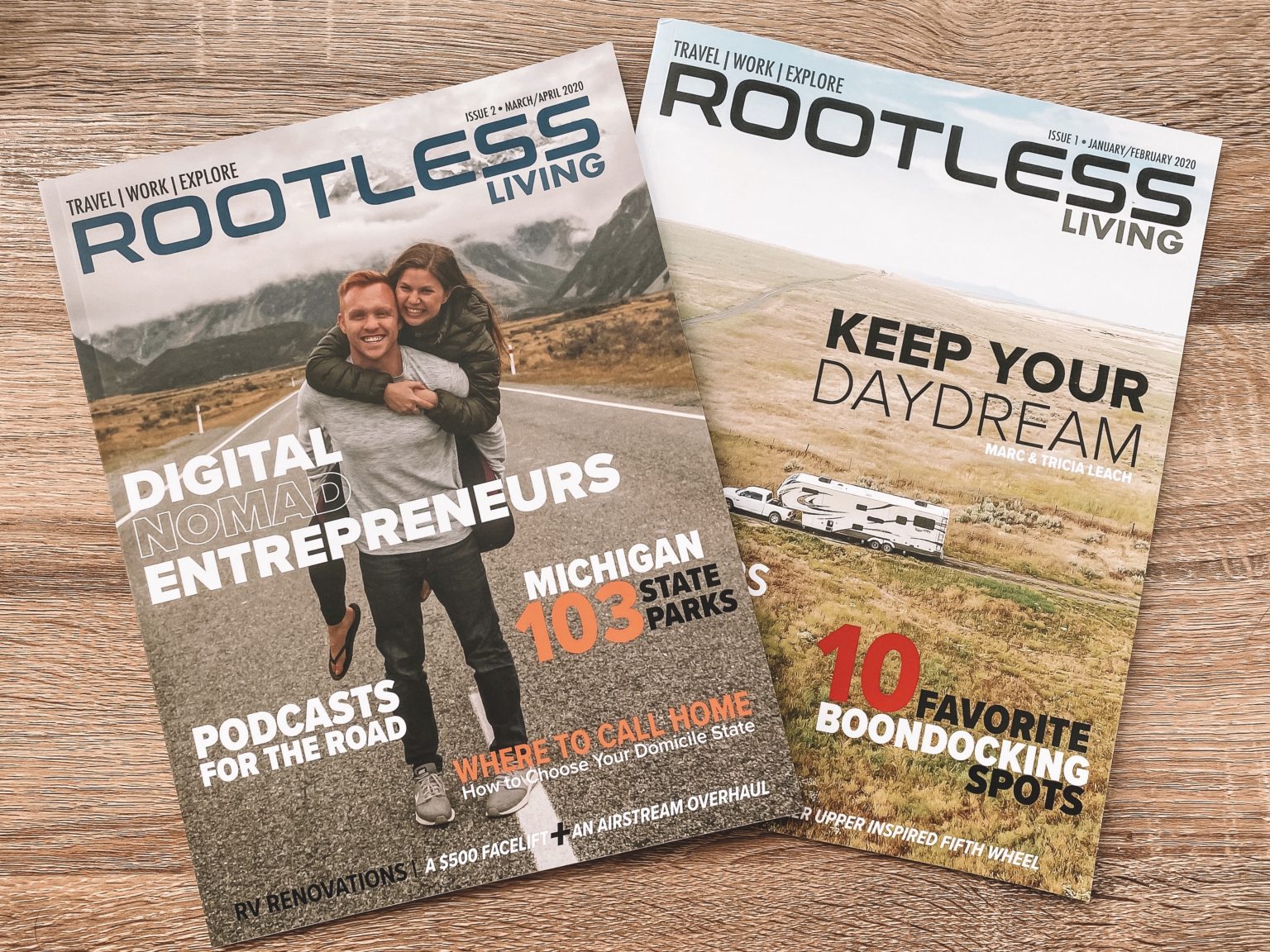 rootless living magazine | Technomadia