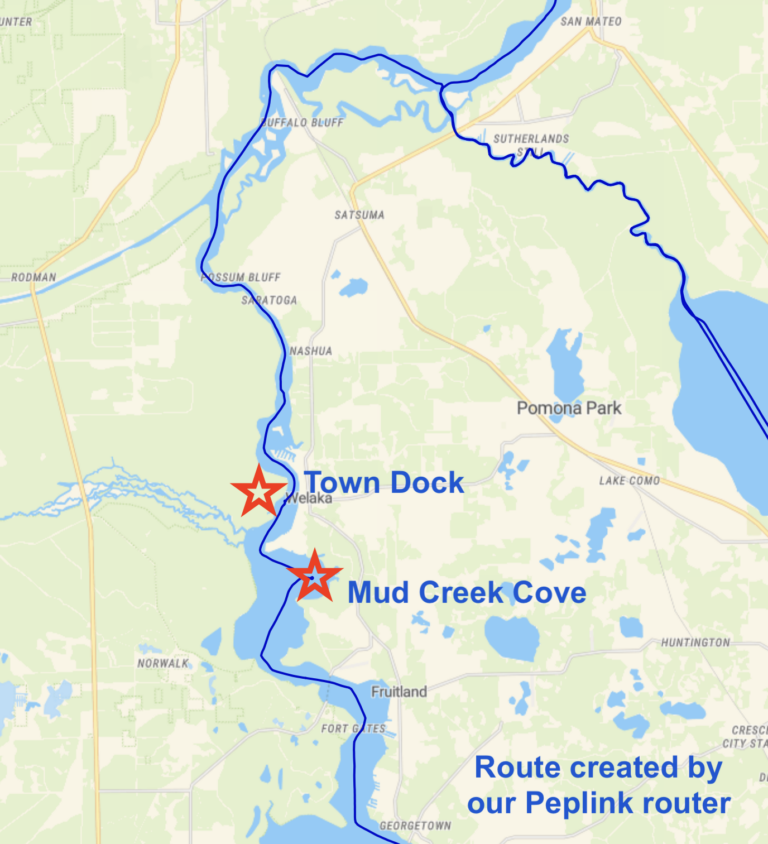 Back to Sanford: Cruising Southbound on the St. Johns River & Exploring ...